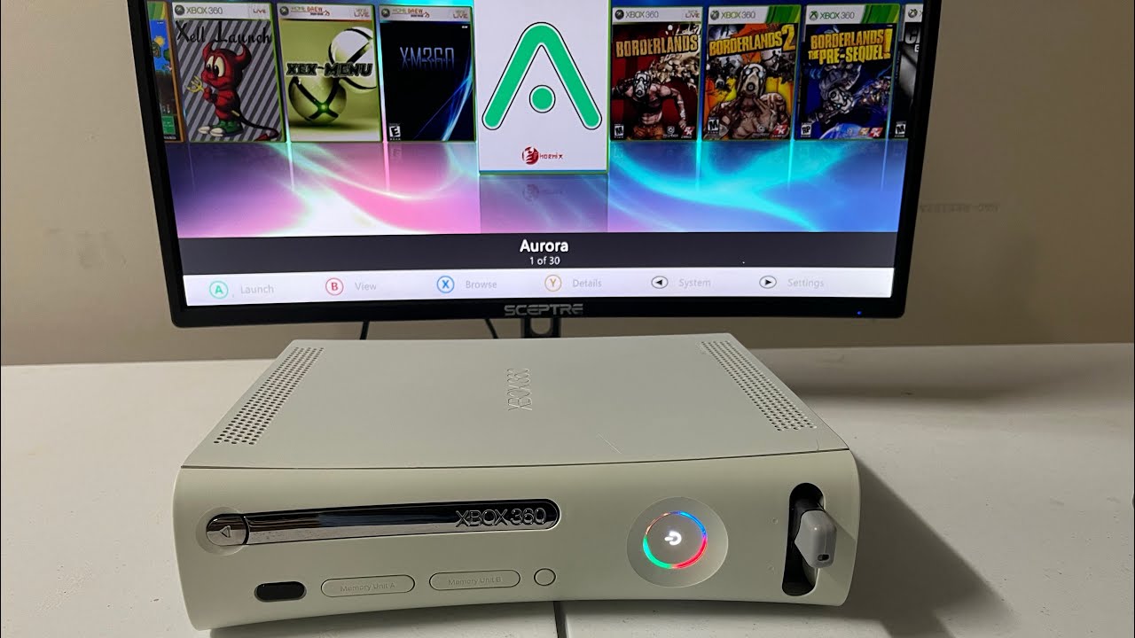 Xbox 360 Falcon RGH 3 (256gb usb) (Sold) - YouTube