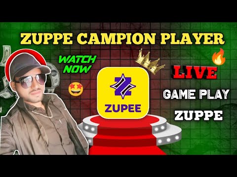 Zupee Champion Player is live! Zuppe Ludo game play - YouTube