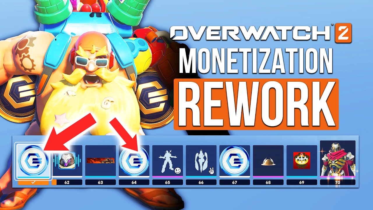MONETIZATION REWORK!... Overwatch 2 Season 3 Battle Pass UPGRADES ...