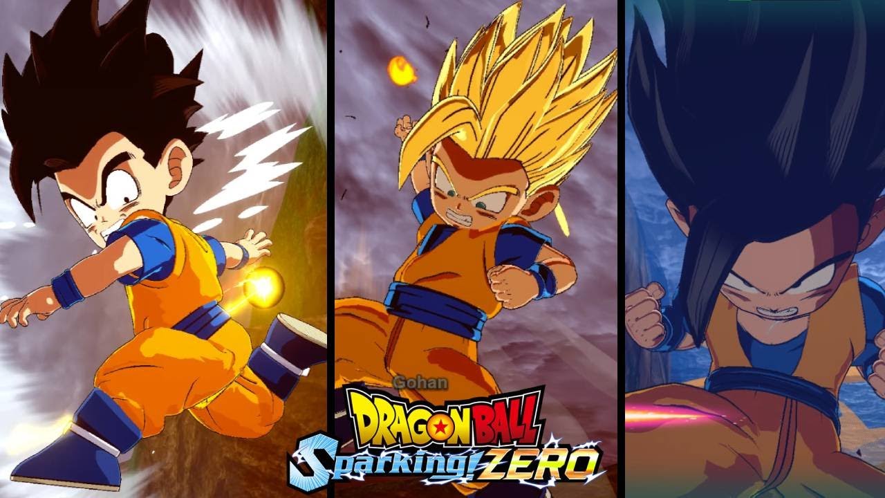 NEW Daima Kid Gohan (Base - SSJ - PU) Mod Showcase | Dragon Ball ...