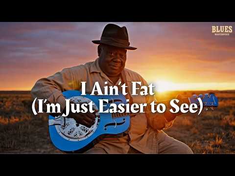 🎵 I Ain’t Fat, I’m Just Easier to See | Blues Masterpiece