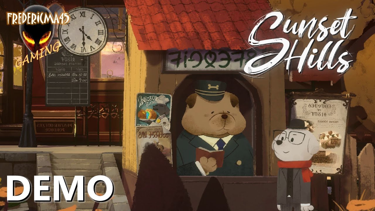 Sunset Hills FULL DEMO Walkthrough (Puzzle-Adventure Game) - YouTube