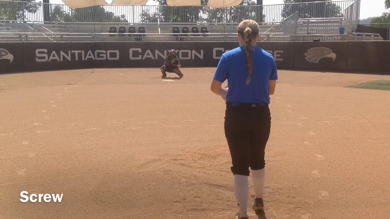 Danielle Stallings Pitching - YouTube