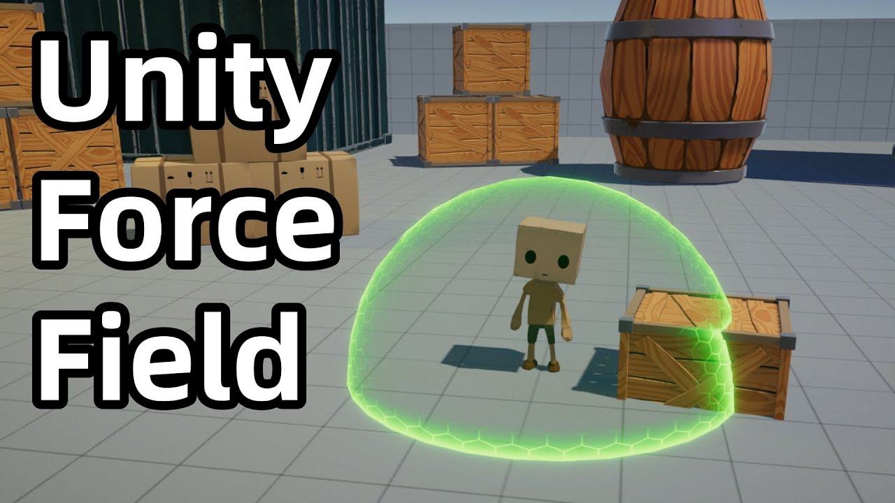 Unity Force Field Effect - YouTube