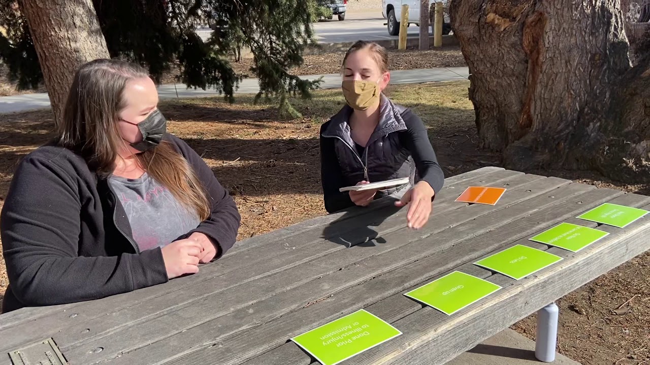 Demonstration of the Activity Card Sort Assessment (CSU - OT 636) - YouTube