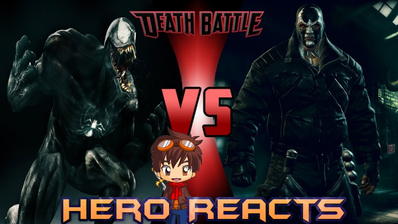 Hero Reacts l Death Battle Venom vs Bane (Marvel vs DC Comics) - YouTube