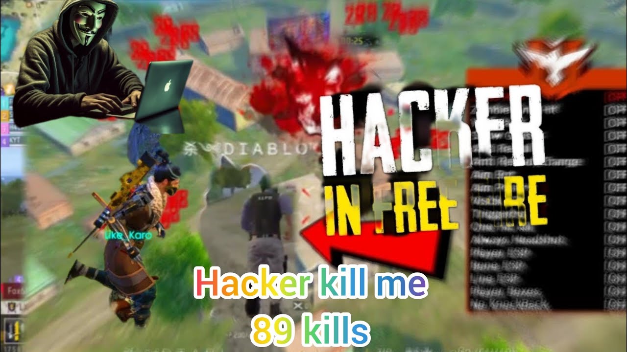 89 kills hacker 😡 in the game | free fire max | guild war | ms ff gamers - YouTube