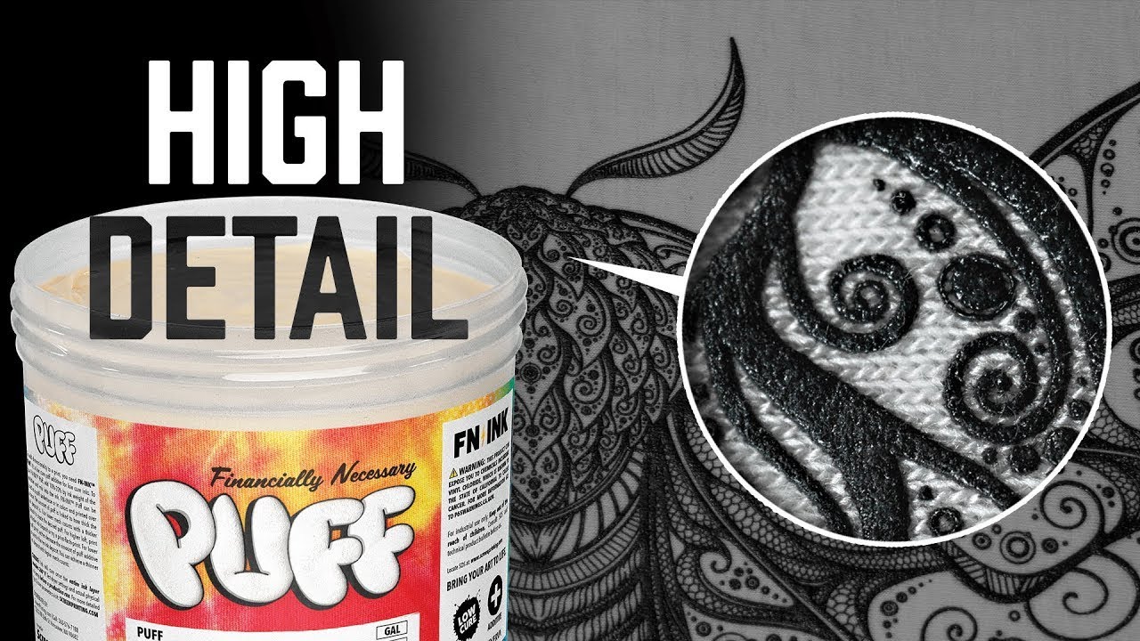 How Much Detail Can You Get With a Puff Ink? - YouTube