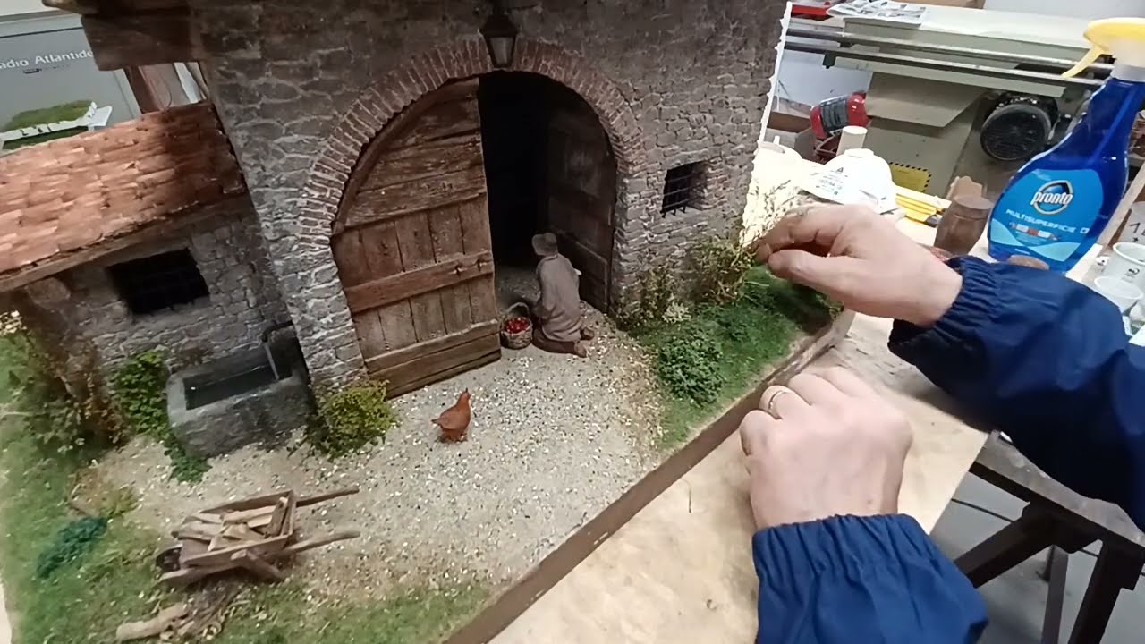 Come fare una pianta rampicante per presepe o diorama - YouTube