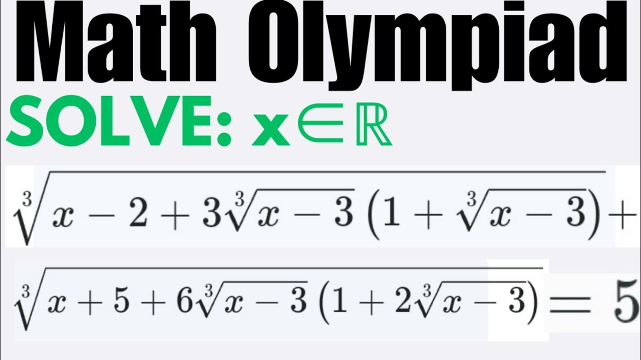 Crack the Code:Discover the Hidden Values In Math Olympiad Questions ...