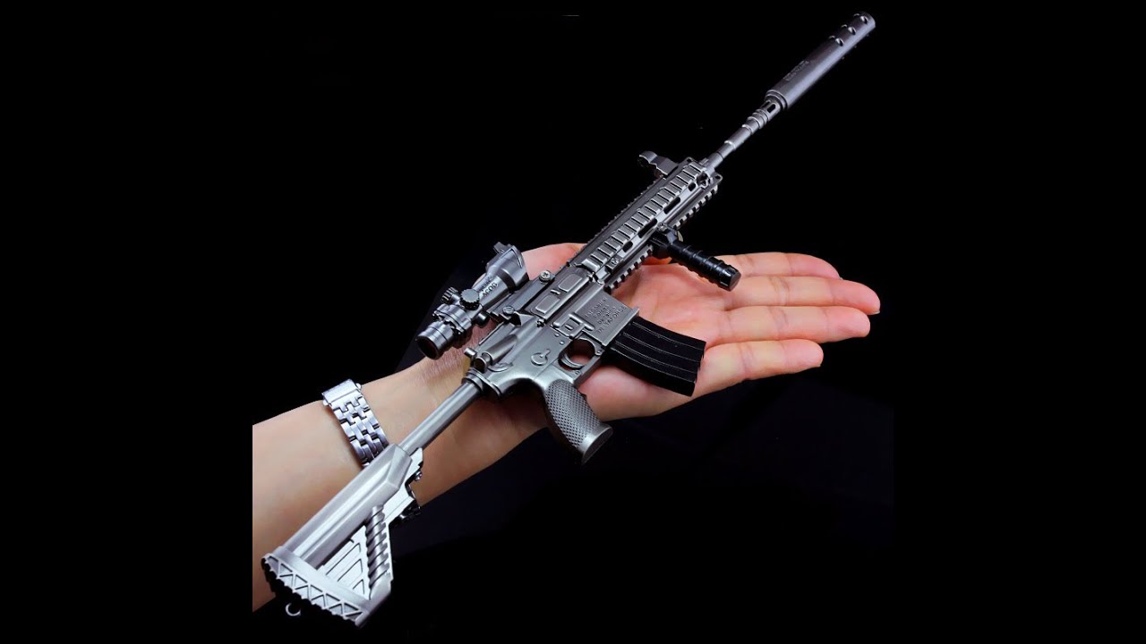 พวงกุญแจPUBG - M416 XL size - YouTube