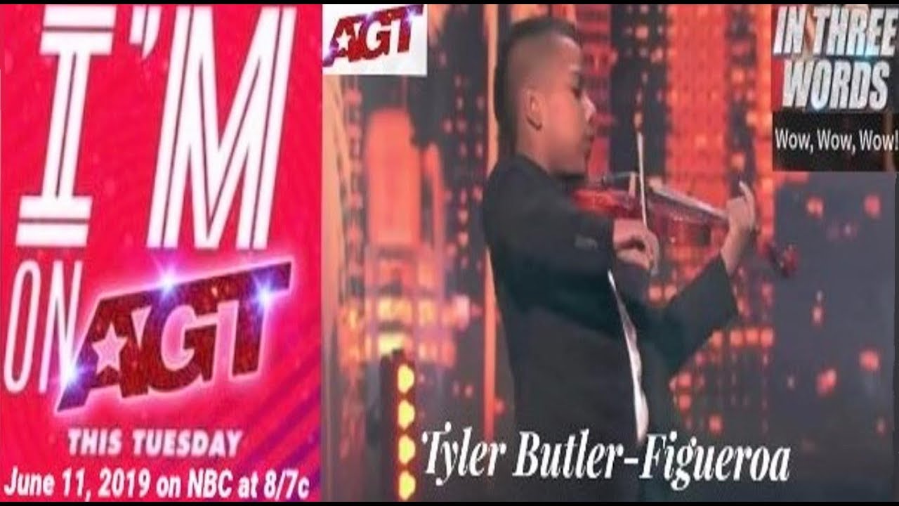 Tyler Butler-Figueroa Violinist, 11, AGT Promo, America's Got Talent ...