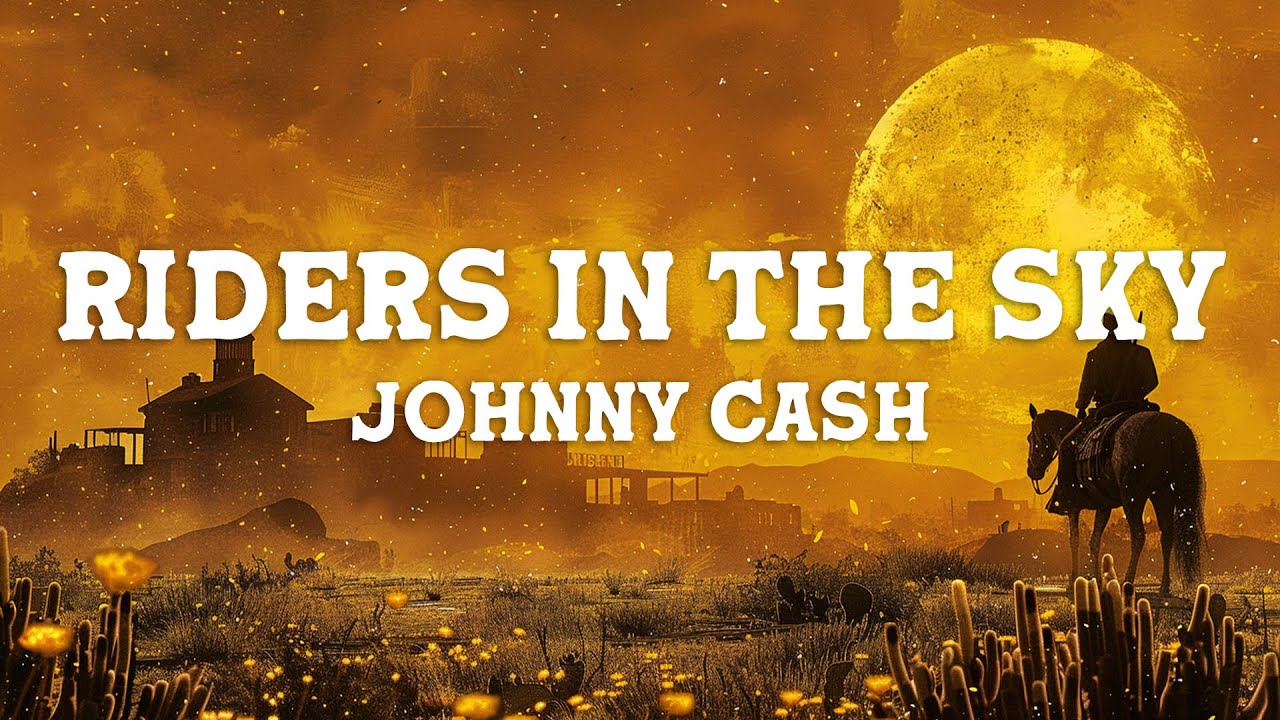 Johnny Cash - Ghost Riders in the sky (Lyrics) - YouTube