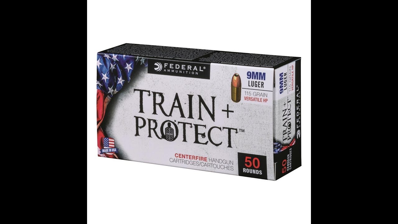 Federal 115 Grain Train+Protect HP Test - YouTube