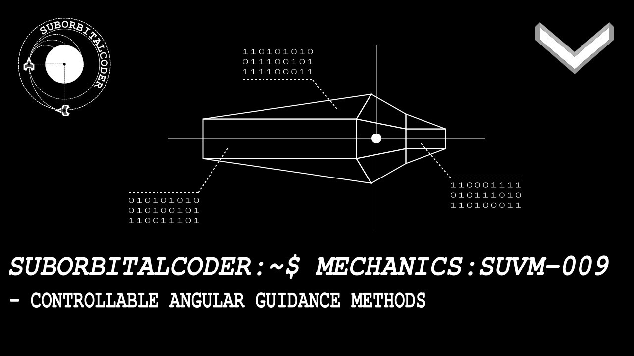 Simulated Unmanned Vehicle - Mechanics - Angular Guidance Methods - YouTube