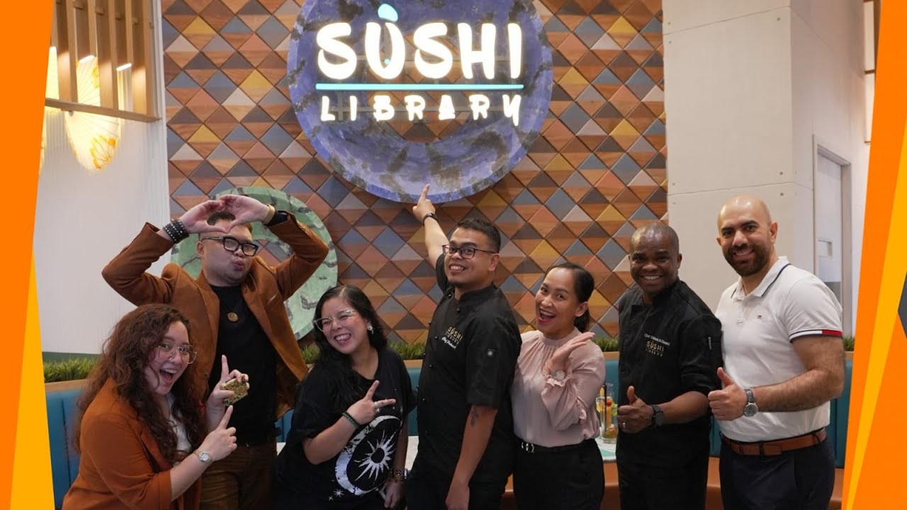 Craving Traveler at Sushi Library - YouTube