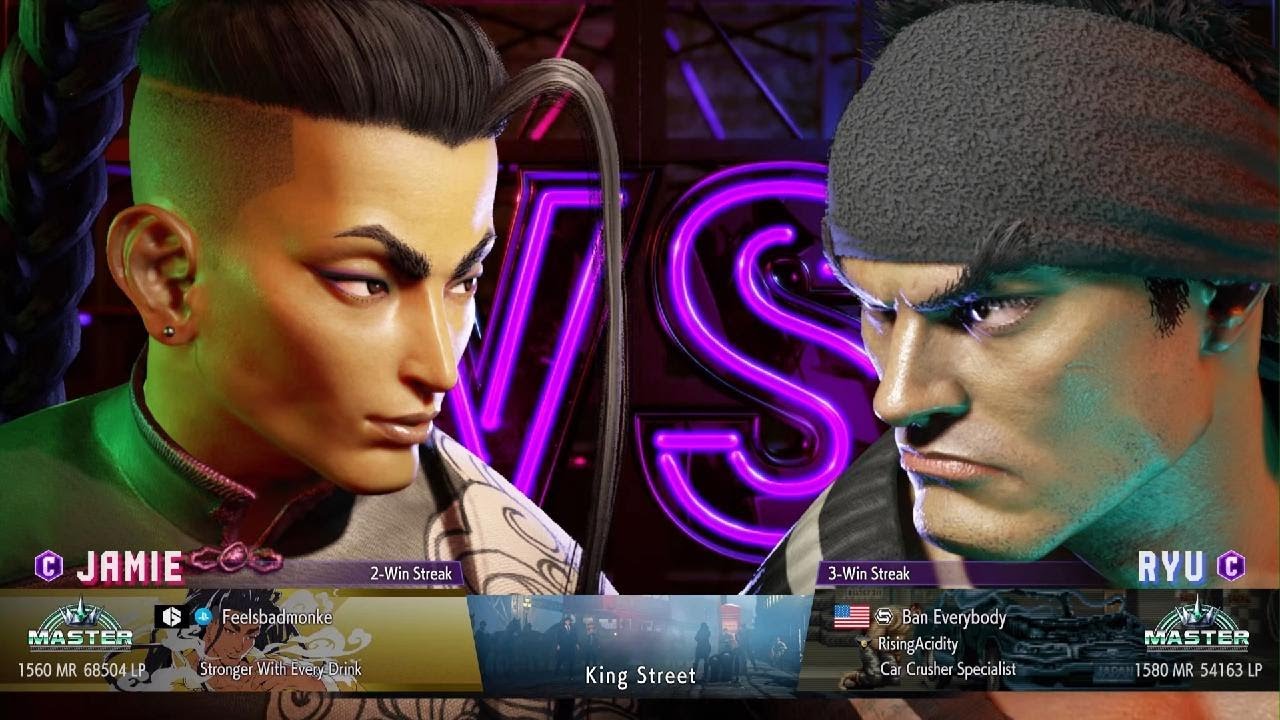 Jamie v Ryu - YouTube