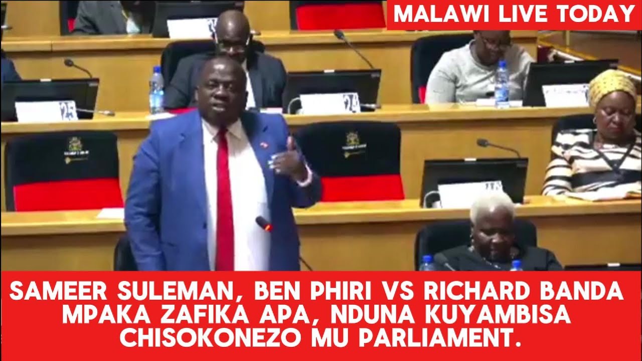 SAMMER SULEMAN, BEN PHIRI VS RICHARD BANDA MPAKA ZAFIKA APA NDUNA ...