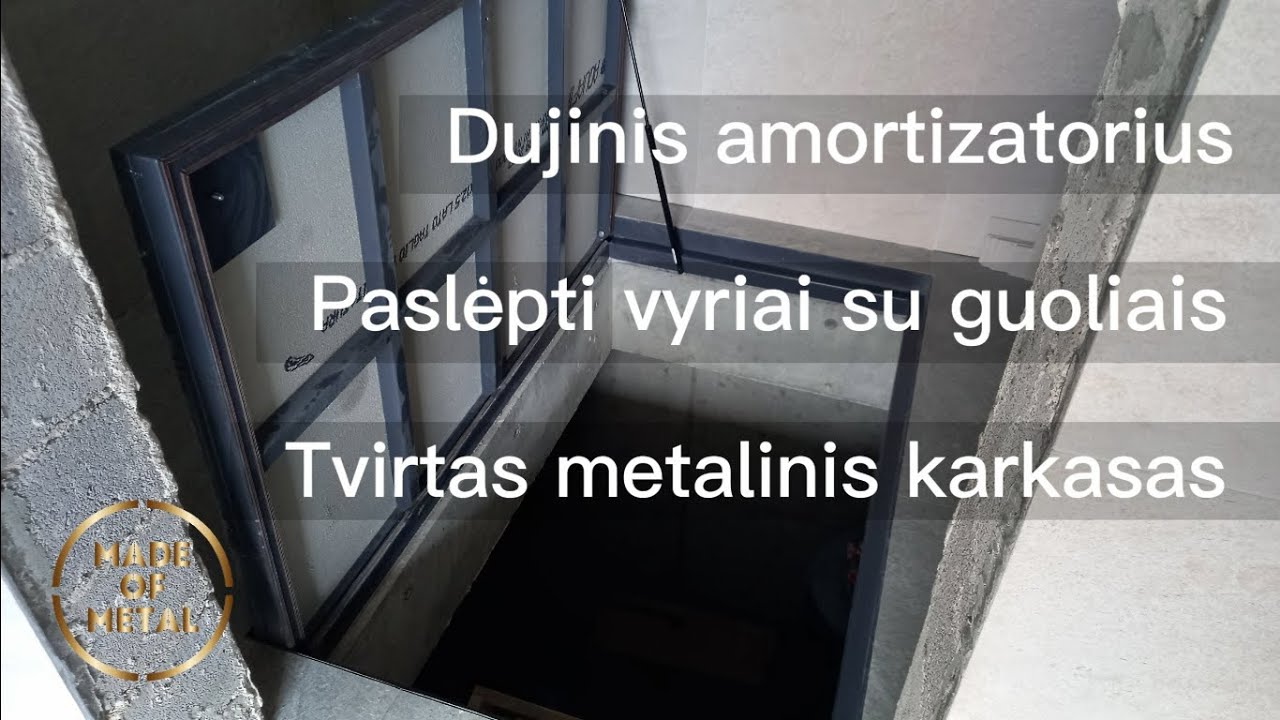 Paslėptos rūsio durys grindyse - YouTube