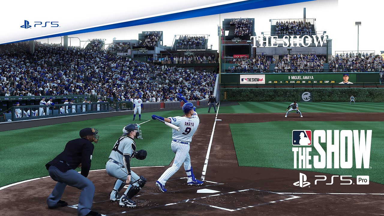 MLB The Show 24! - (PS5 PRO) Gameplay Chicago City Match CWS Vs CHC 4K ...