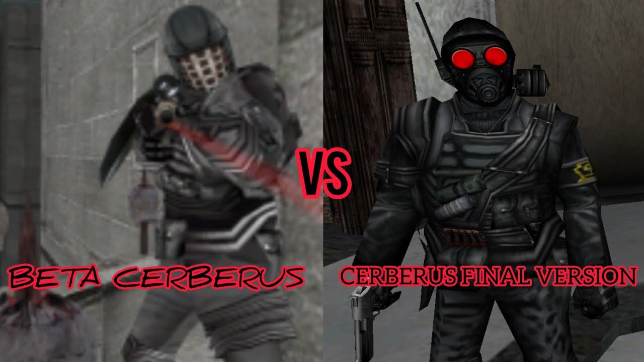 Manhunt 1Beta cerberus vs Cerberus final version - YouTube