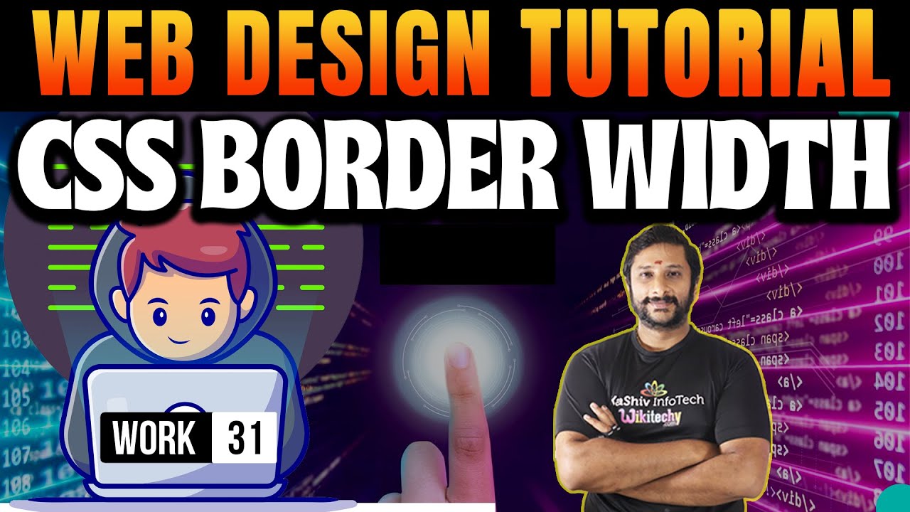 What Is The Border Width In Css Css Tutorials Web Design Tutorial 0656