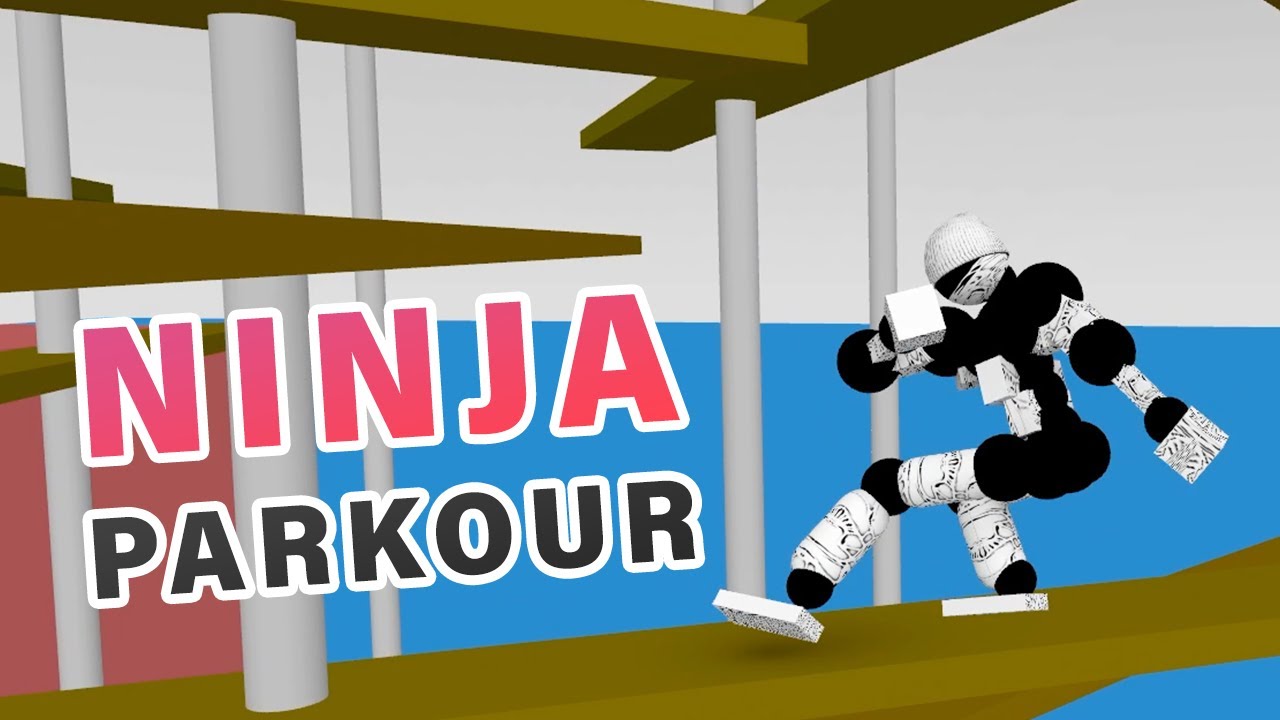 NINJA Parkour Toribash - YouTube