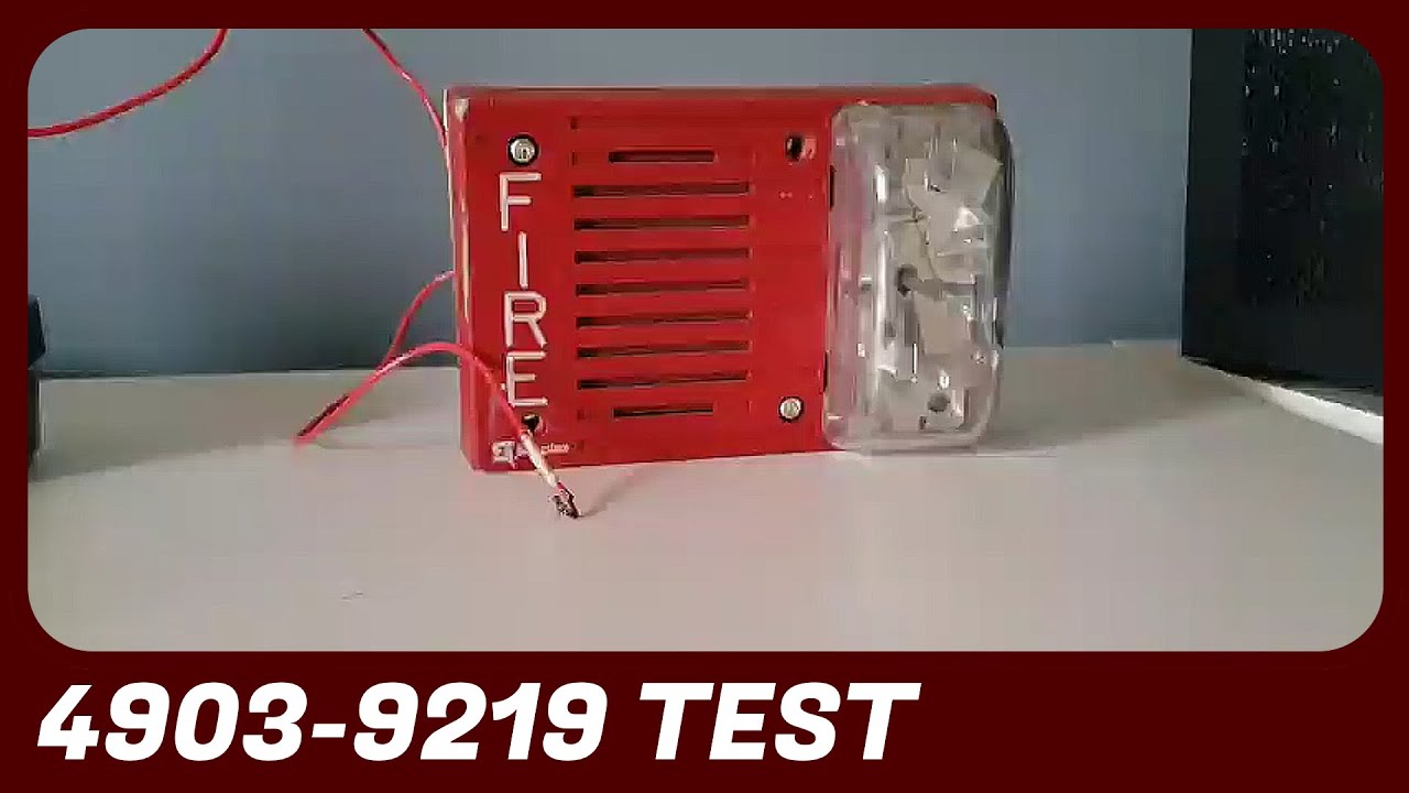 Simplex 4903-9219 Test - YouTube