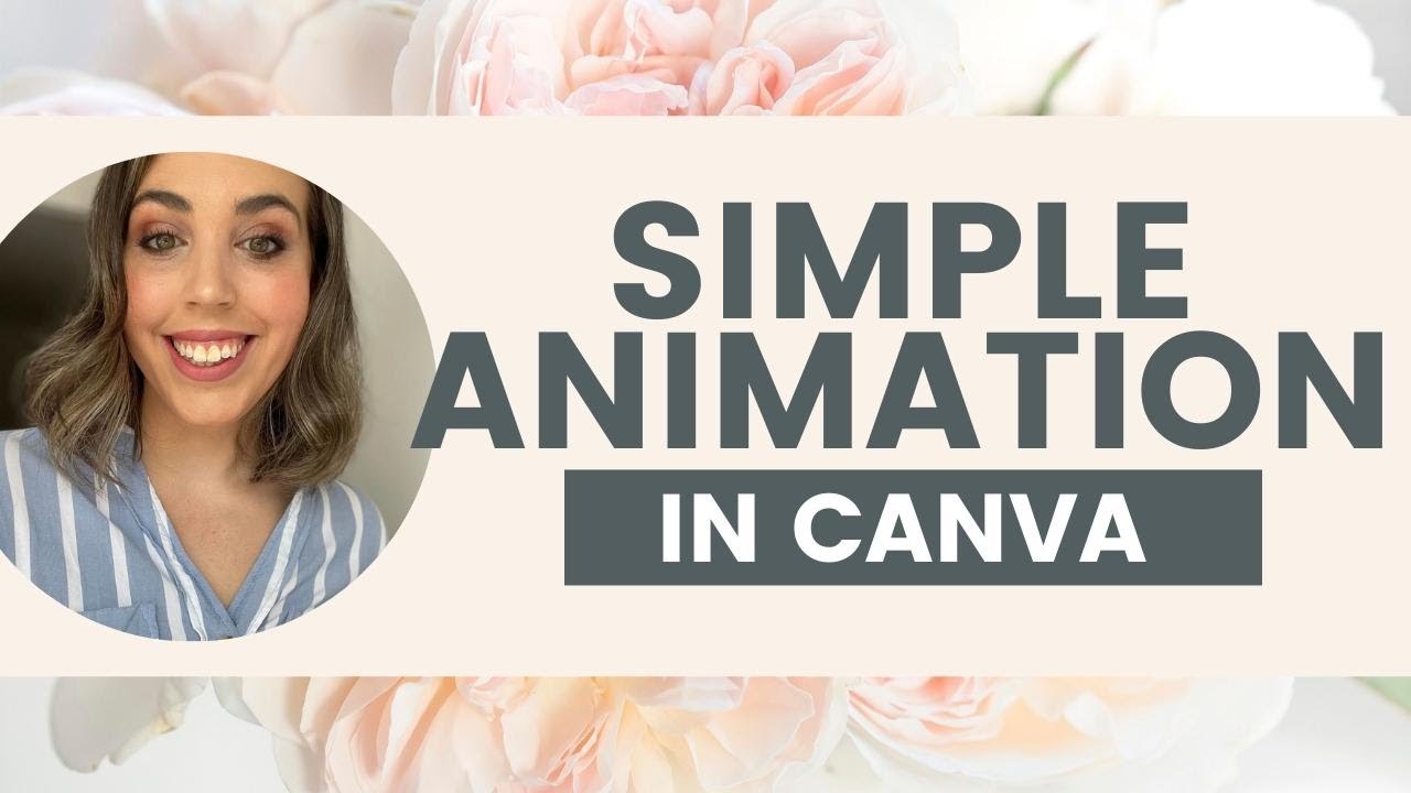 How to animate in Canva - Simple + quick animation - YouTube