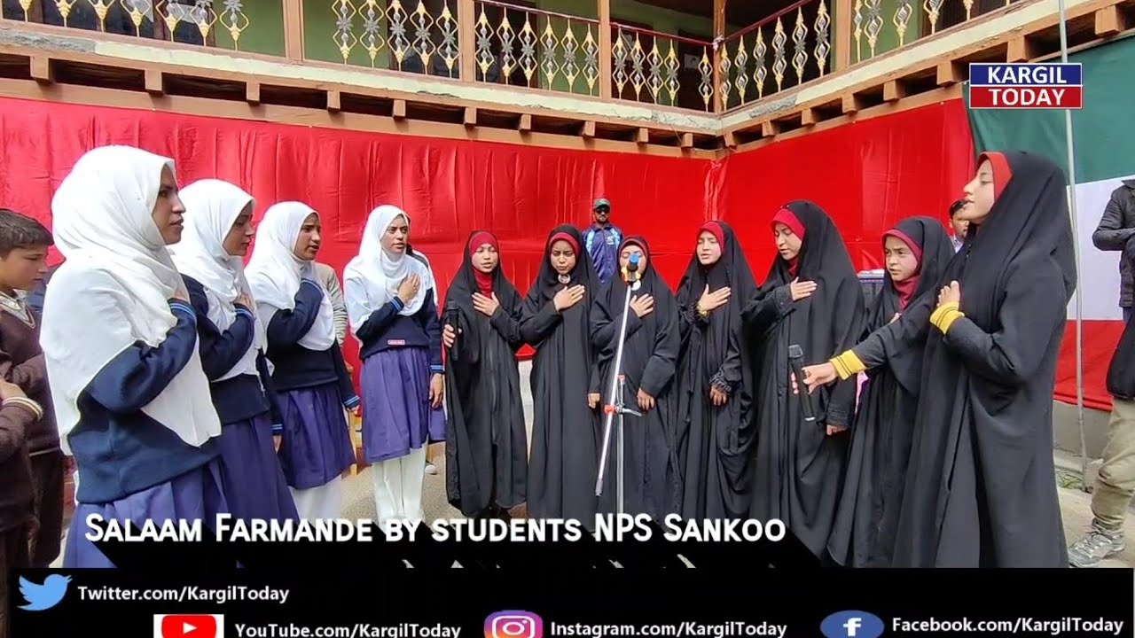 Salaam Farmande by students Noon Public School Sankoo - YouTube