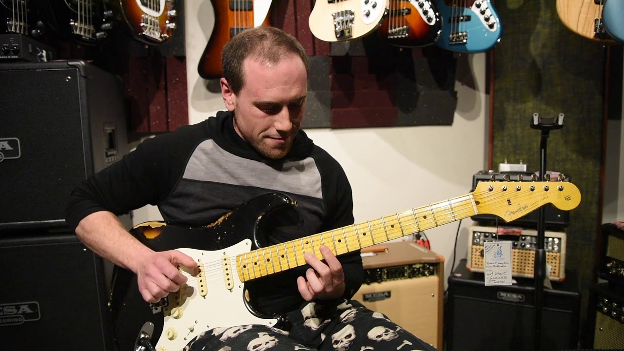 Fender® Custom Shop Paul Waller Masterbuilt 57 Heavy Relic Stratocaster ...