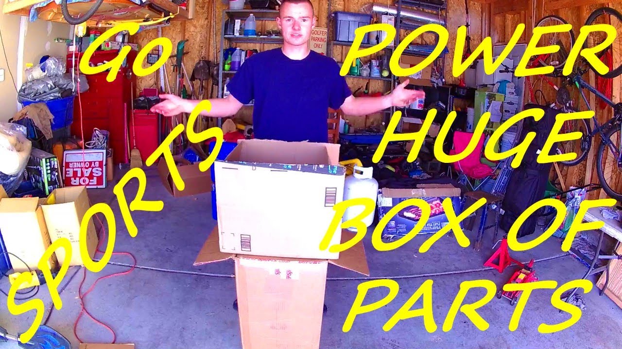 LOTS OF PARTS FROM GO POWER SPORTS - YouTube