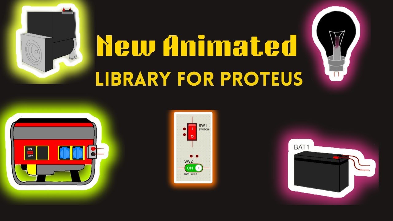 Revolutionize Your Designs: New Animated Library for Proteus Unveiled ...
