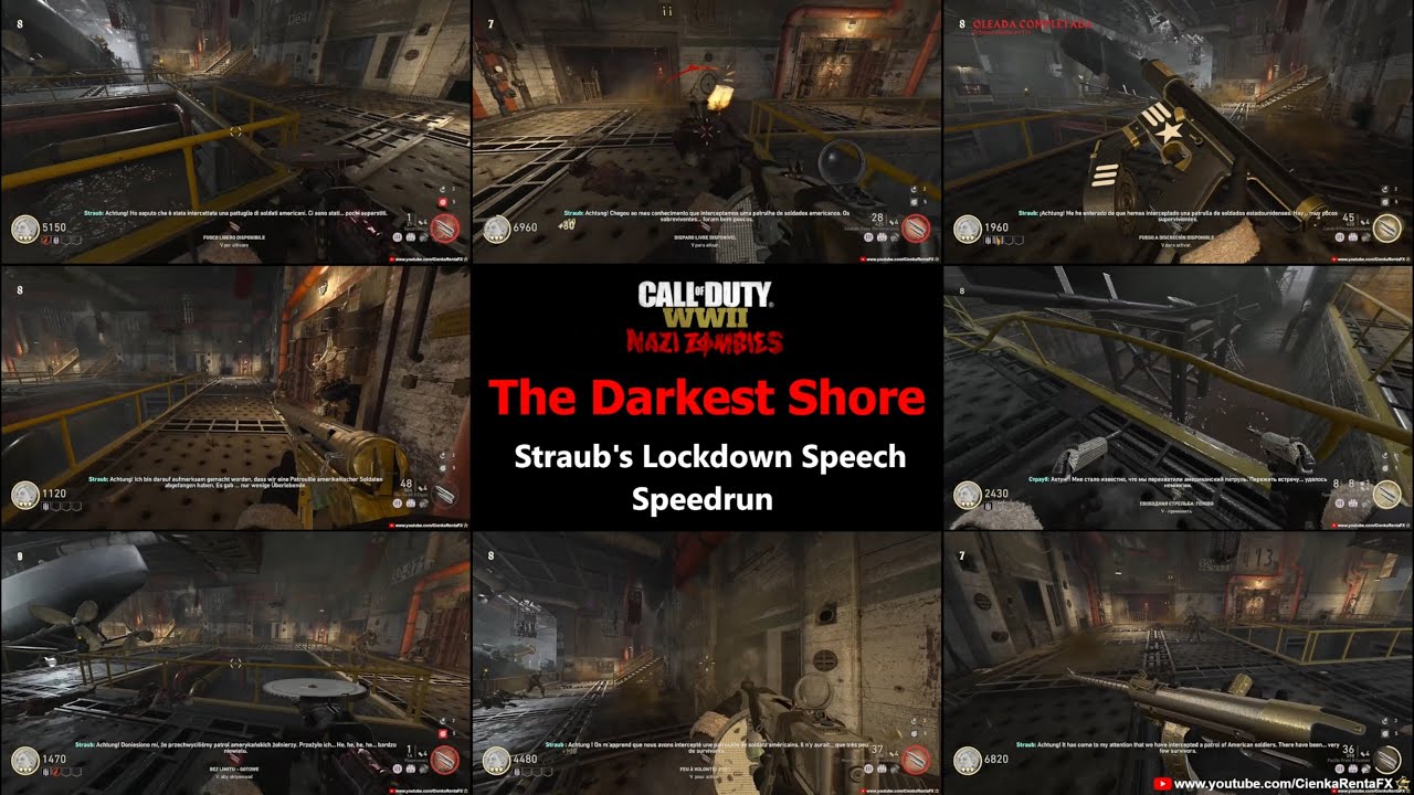 The Darkest Shore Straub's Lockdown Speech Speedun (Call of Duty WW2 ...