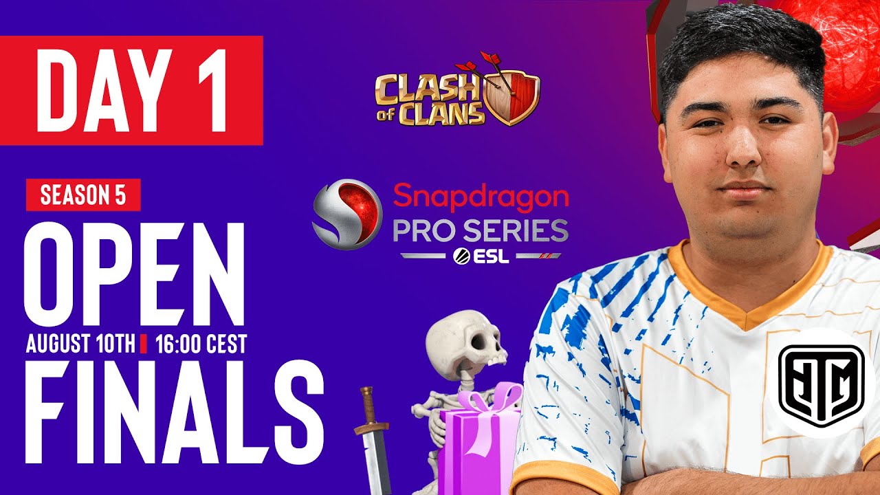 🔴LIVE ESL SNAPDRAGON PRO SERIES MOBILE OPEN FINALS SILVER TICKET ...