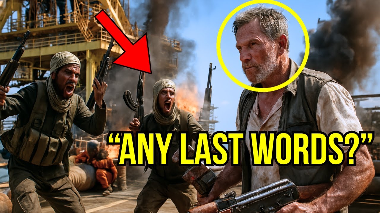 Somali Pirates Storm Oil Rig, Unaware the Janitor Is a Retired Navy ...