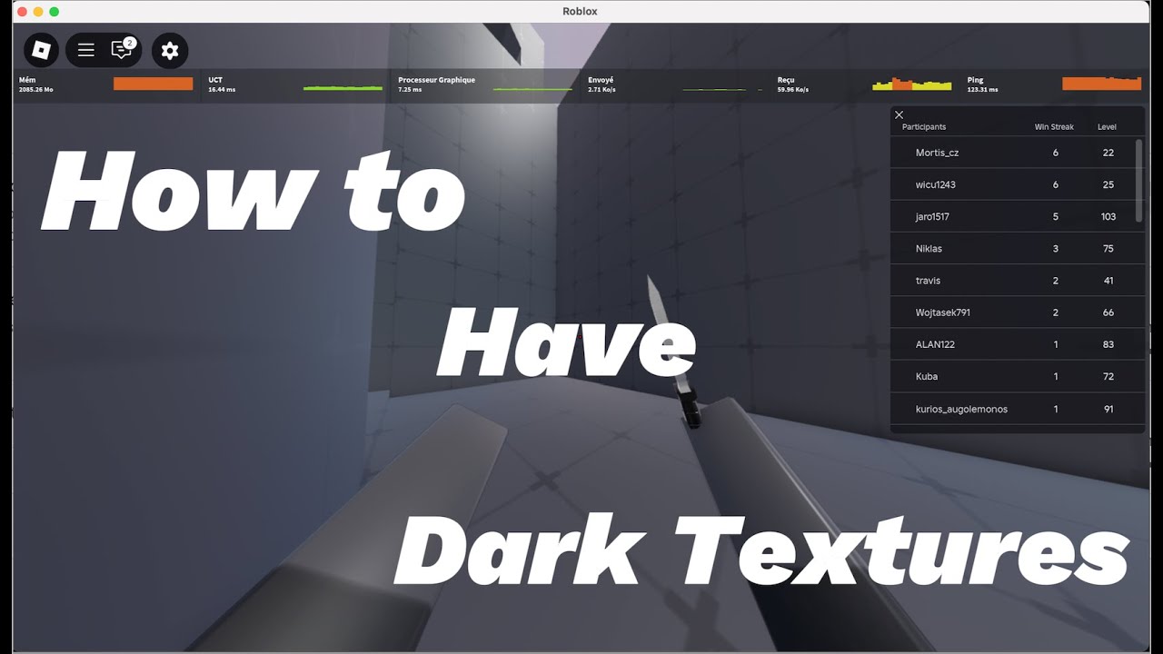 How to get Dark textures in Roblox Rivals - YouTube