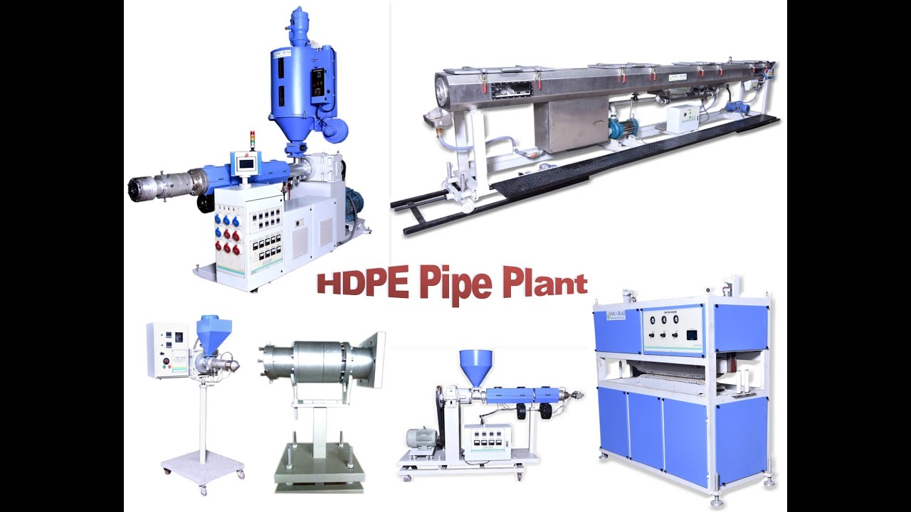 HDPE Pipe Extrusion Plant (SX - HD150) || Swaraj Extrusion Pvt Ltd ...