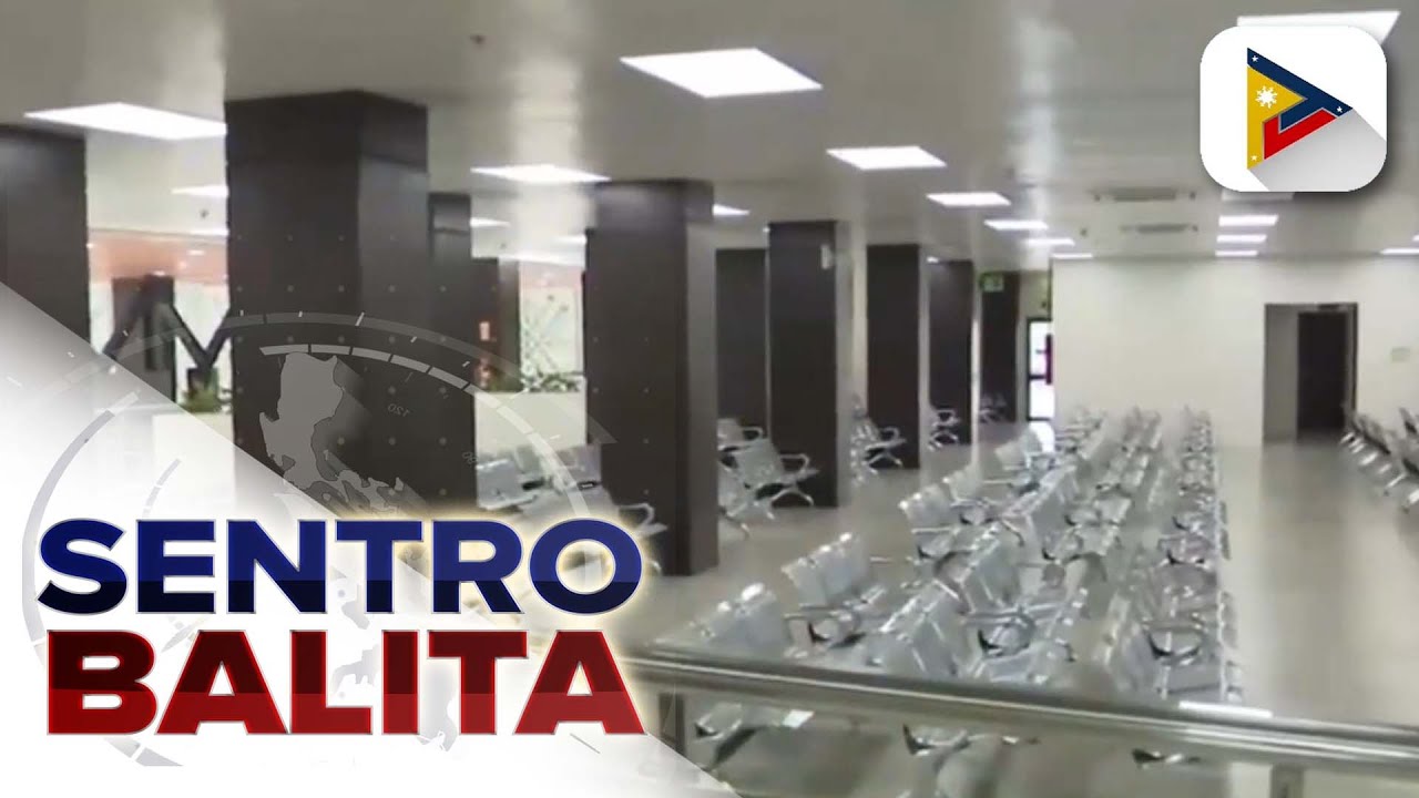 Moderno at bagong passenger terminal building ng Port of Calapan sa ...