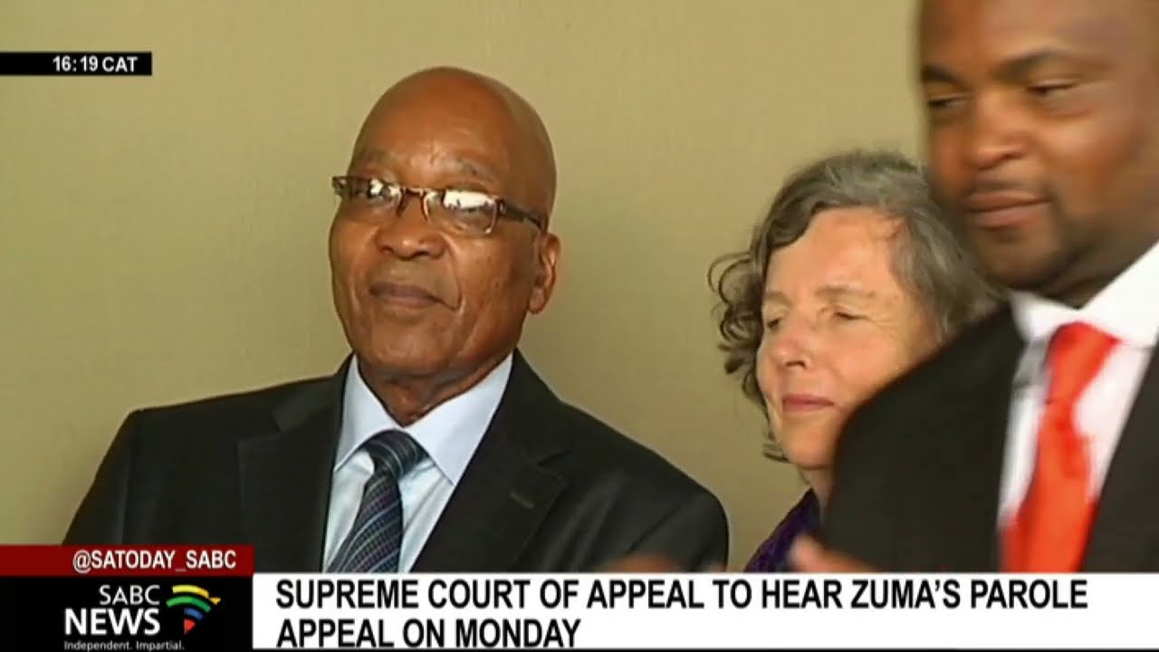 Supreme Court Of Appeal To Hear Zumas Parole Appeal On Monday Youtube