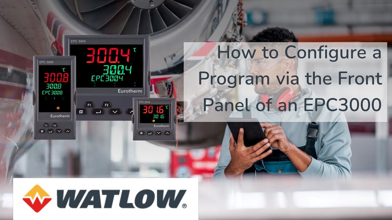 How to Configure a Program via the Front Panel of a Eurotherm EPC3000 ...