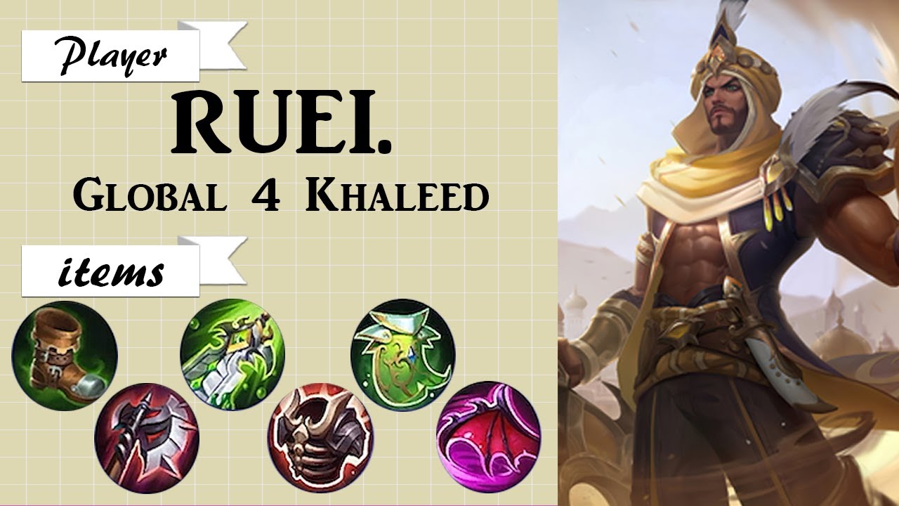 Recent Khaleed Build | Top 4 Global Khaleed by NxP RUEI. | Prince of ...