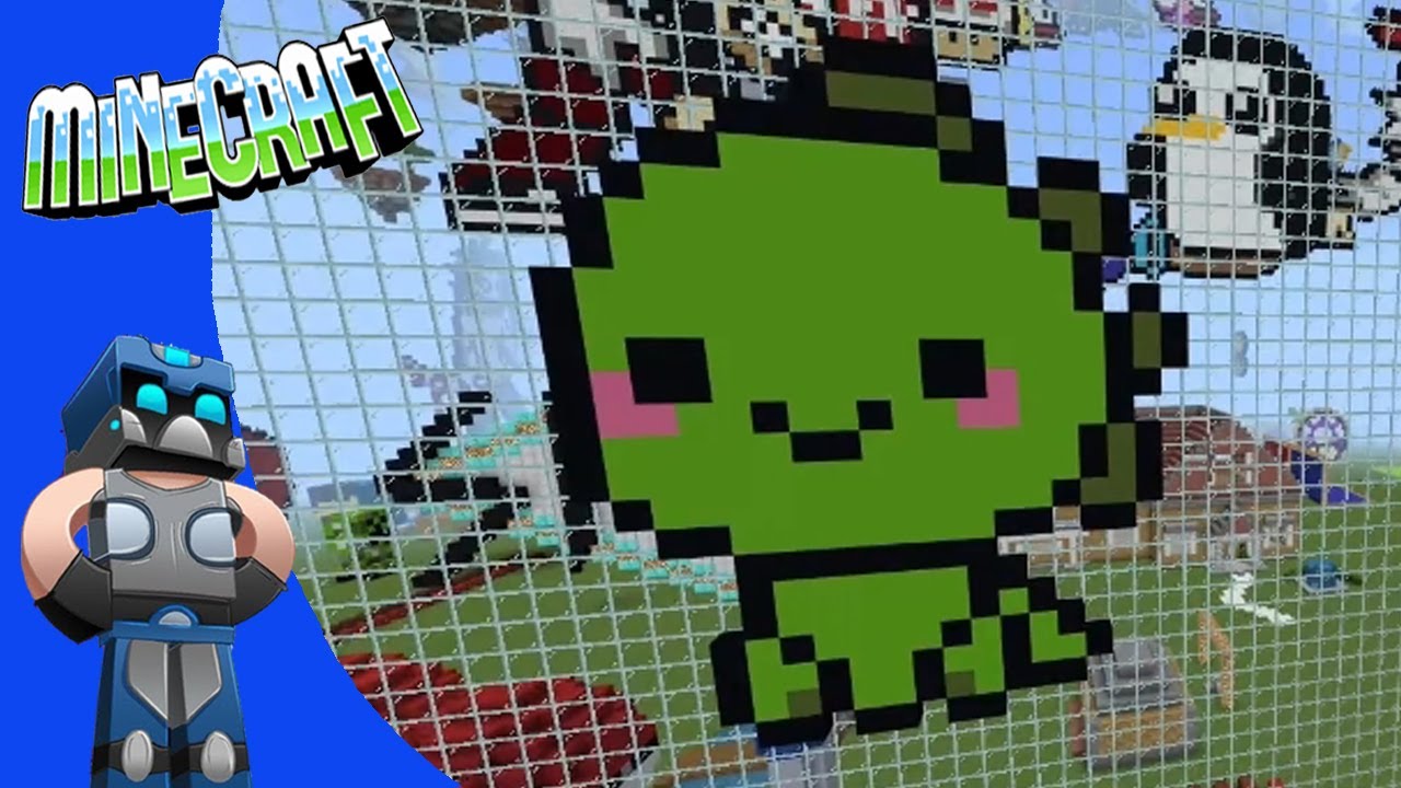 Dinosaurio Pixel Art Minecraft Tutorial Como Hacer Un Dinosaurio The