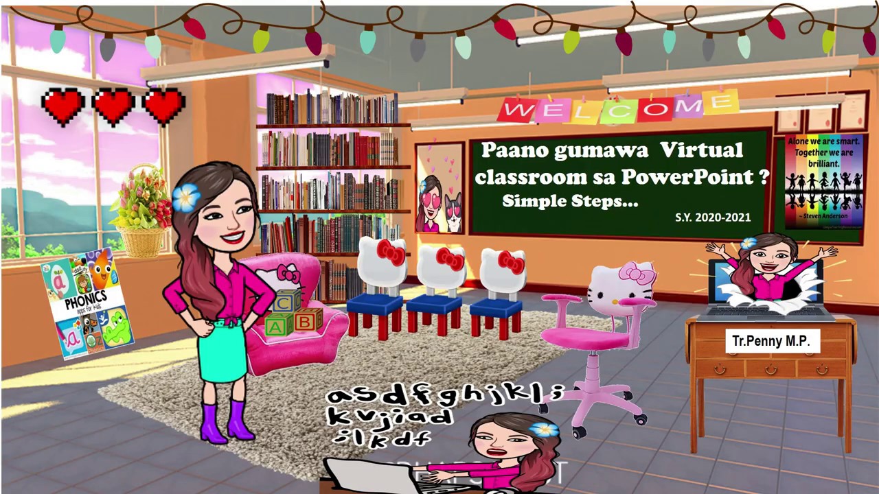 Steps in Making/Designing Virtual Classroom - YouTube