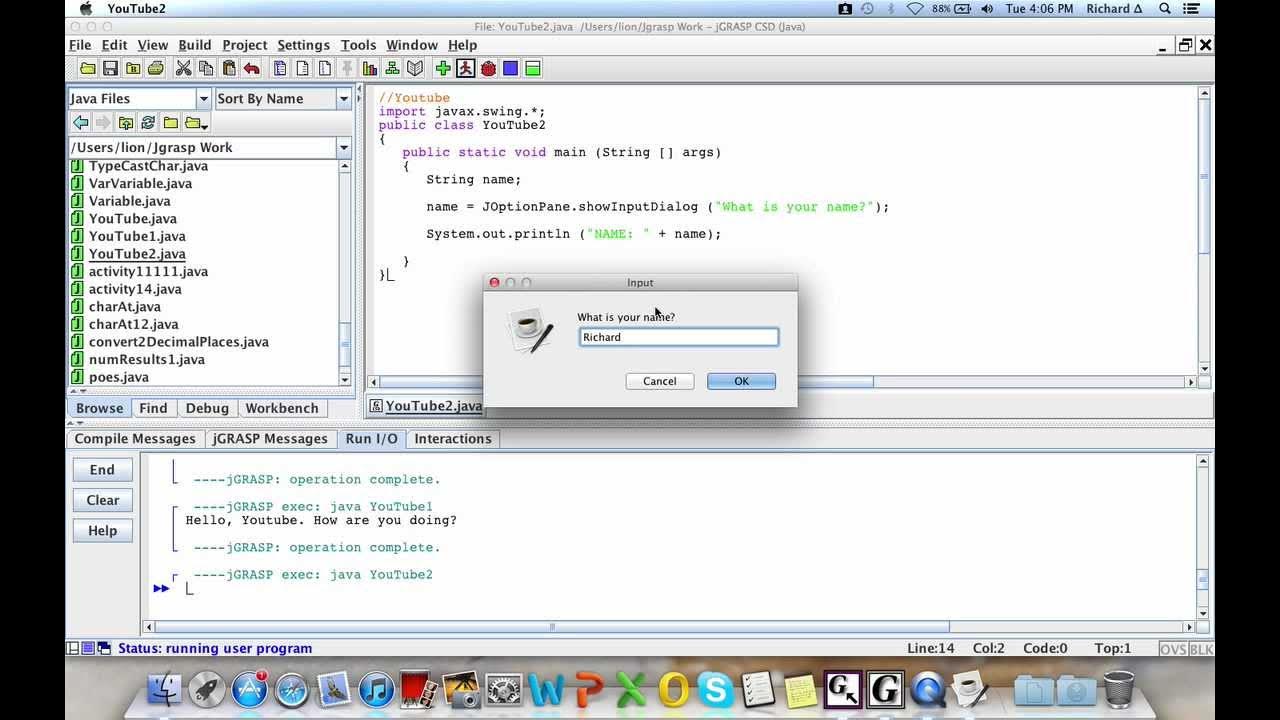 Java: Coding Simple Input and Output programs - YouTube