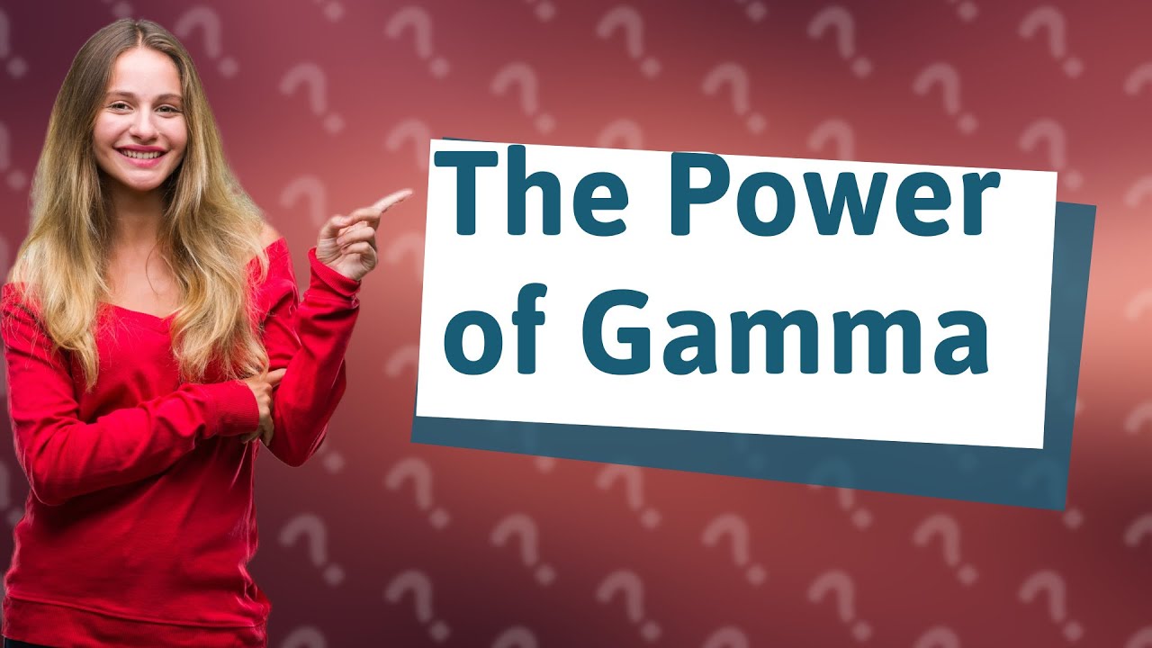 What is gamma used for in physics? - YouTube