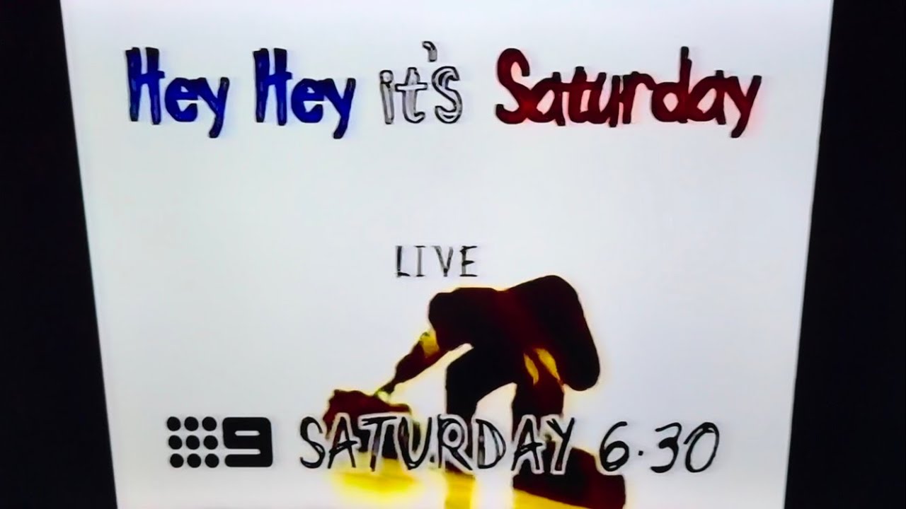 Hey Hey It's Saturday Channel Nine Promo 1996 - YouTube
