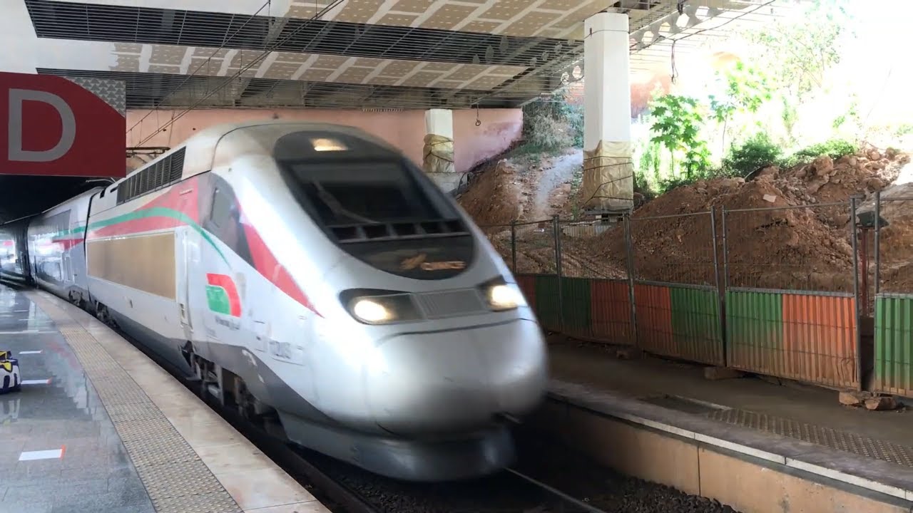ONCF TGV Al Boraq 1205 passant par Rabat Ville (1080p 60 FPS) - YouTube