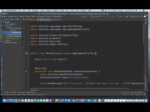Custom AlertDialog - AlertDialog Part 2 - YouTube