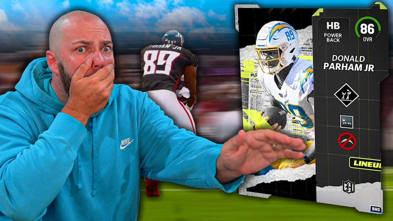 I MOVED DONALD PARHAM TO RUNNING BACK... - YouTube